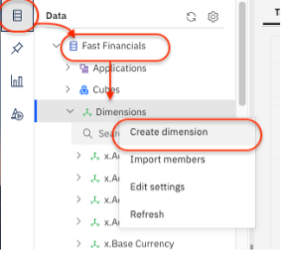 How to: Create a Dimension in IBM Planning Analytics - Aramar