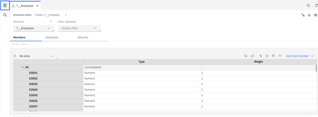 Add an Element to an existing Dimension in IBM Planning Analytics