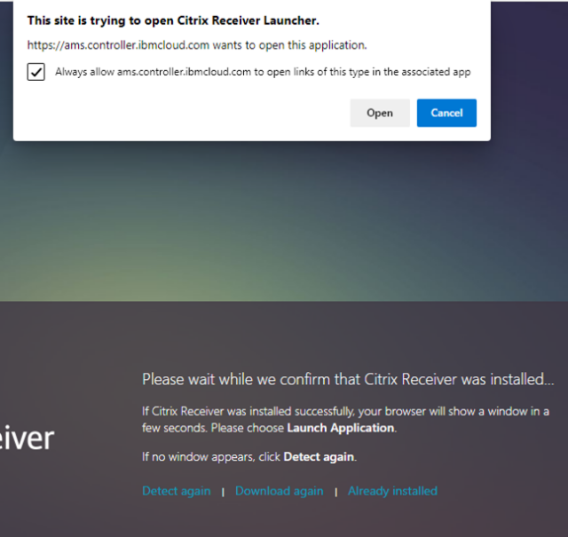 Log into Citrix with Cognos Controller on Cloud | Aramar