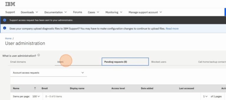 How to: Manage Users in IBM MySupport - Aramar