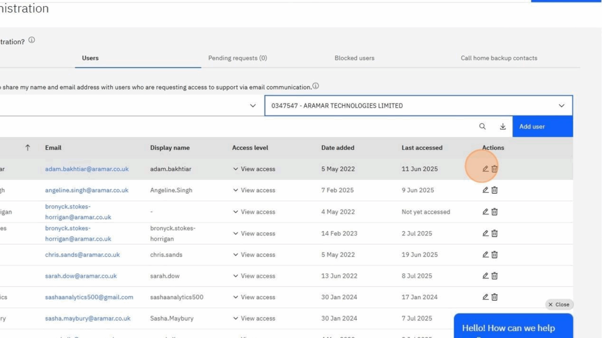 How to: Manage Users in IBM MySupport - Aramar